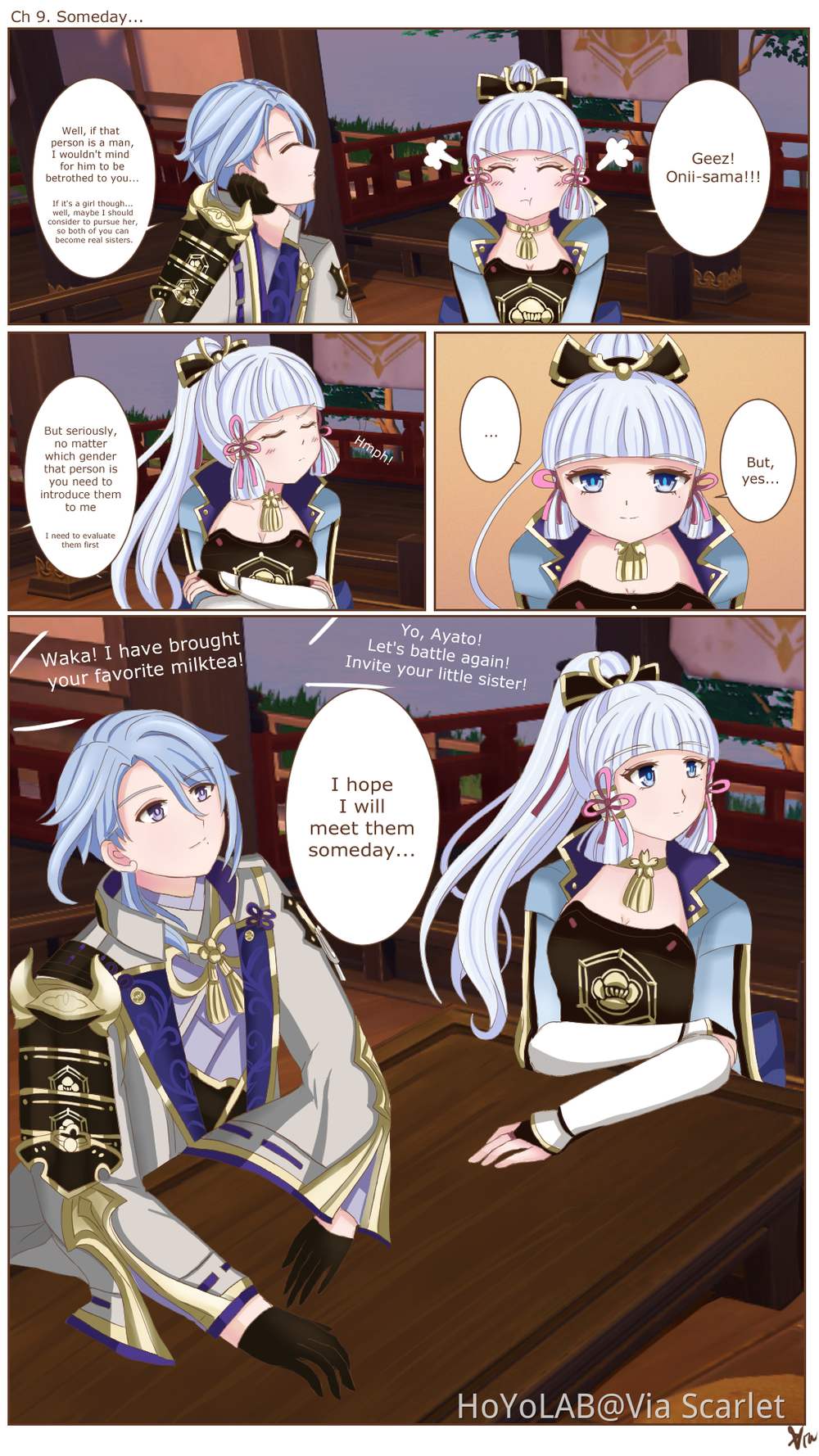 Kayato Ch 9. Someday... Genshin Impact | HoYoLAB