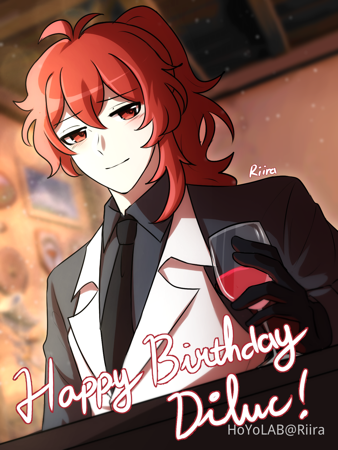 Happy Birthday Diluc Genshin Impact | HoYoLAB