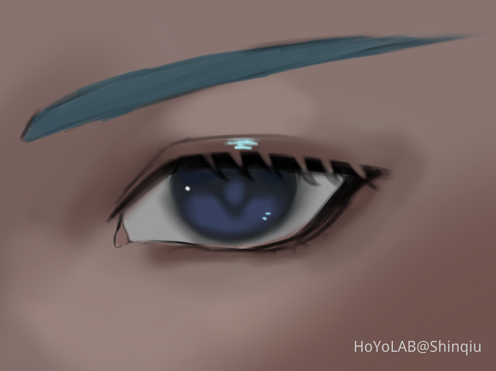 Kaeya eye (PRACTICE) Genshin Impact | HoYoLAB