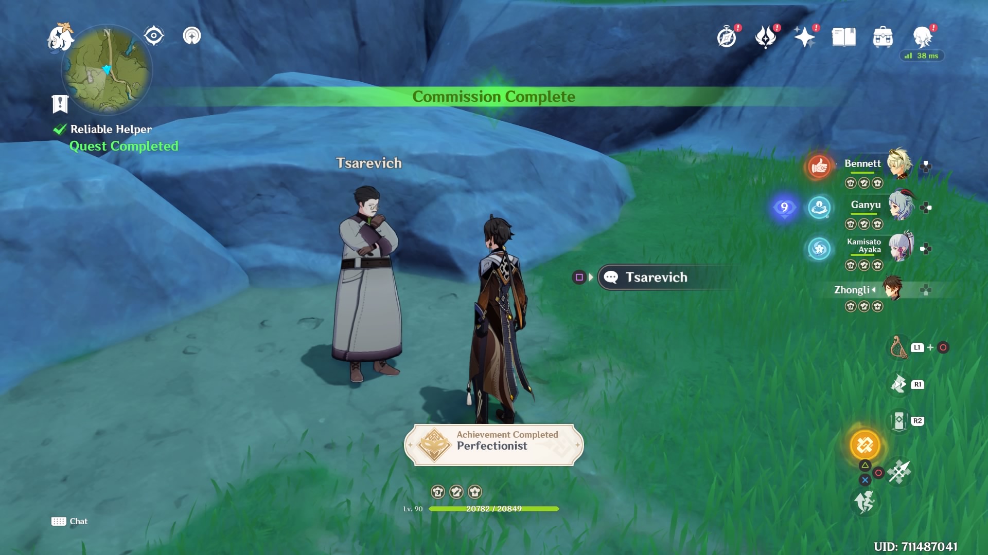 Snezhnaya Does Not Believe in Tears Achievements Genshin Impact | HoYoLAB