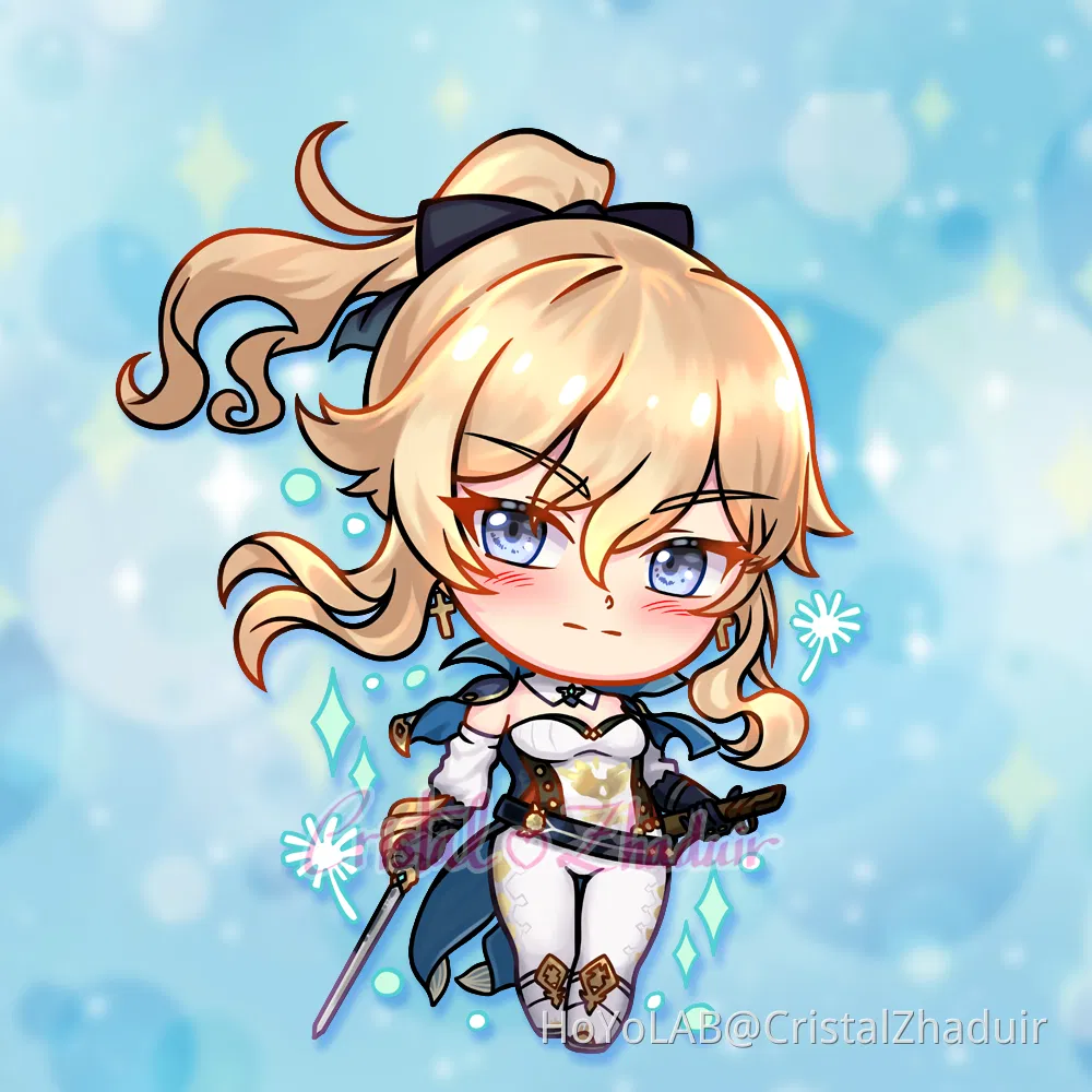 Chibi Jean Genshin Impact | HoYoLAB