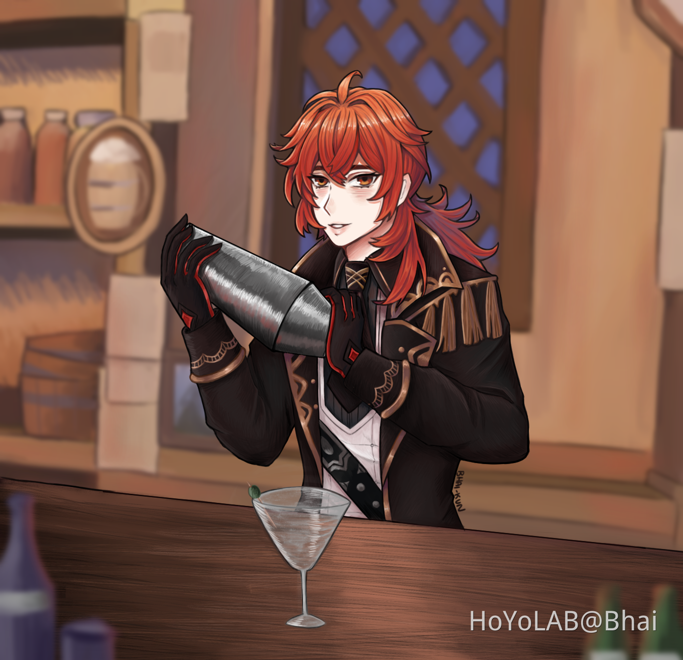 Happy Birthday Diluc! Genshin Impact | HoYoLAB