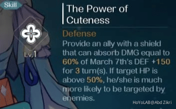 Penjelasan Skill, Talent, Technique, Traces, dan Light Cone milik March ...