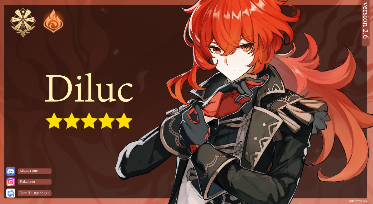 [Version 2.6] Diluc Main DPS Guide Genshin Impact | HoYoLAB