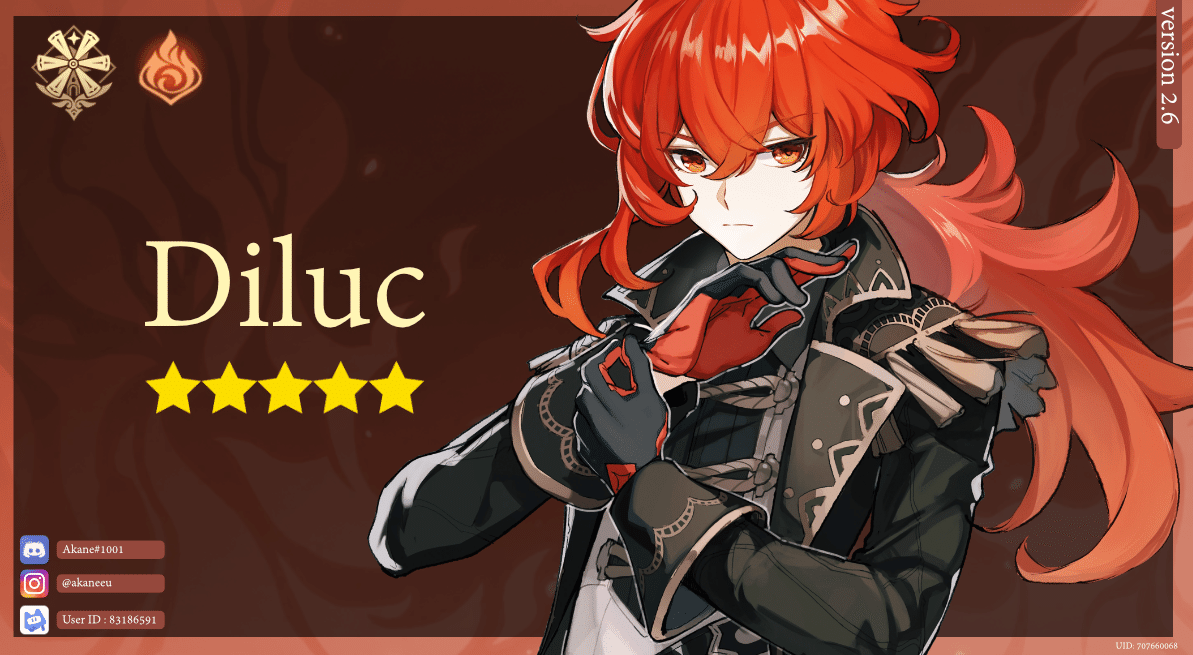 [Version 2.6] Diluc Main DPS Guide | Genshin Impact | HoYoLAB