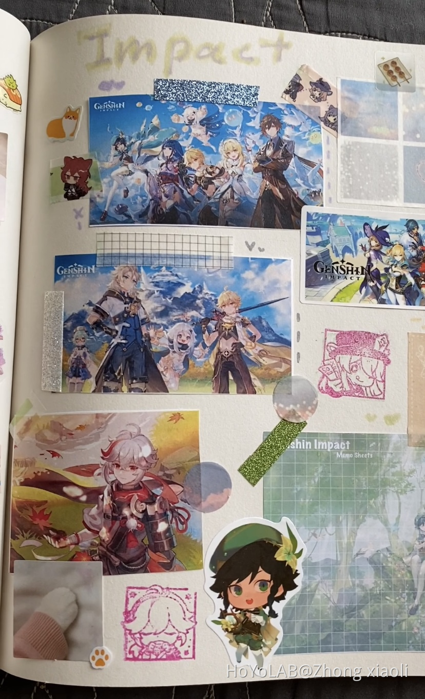 Genshin Impact journal page ️ Genshin Impact | HoYoLAB