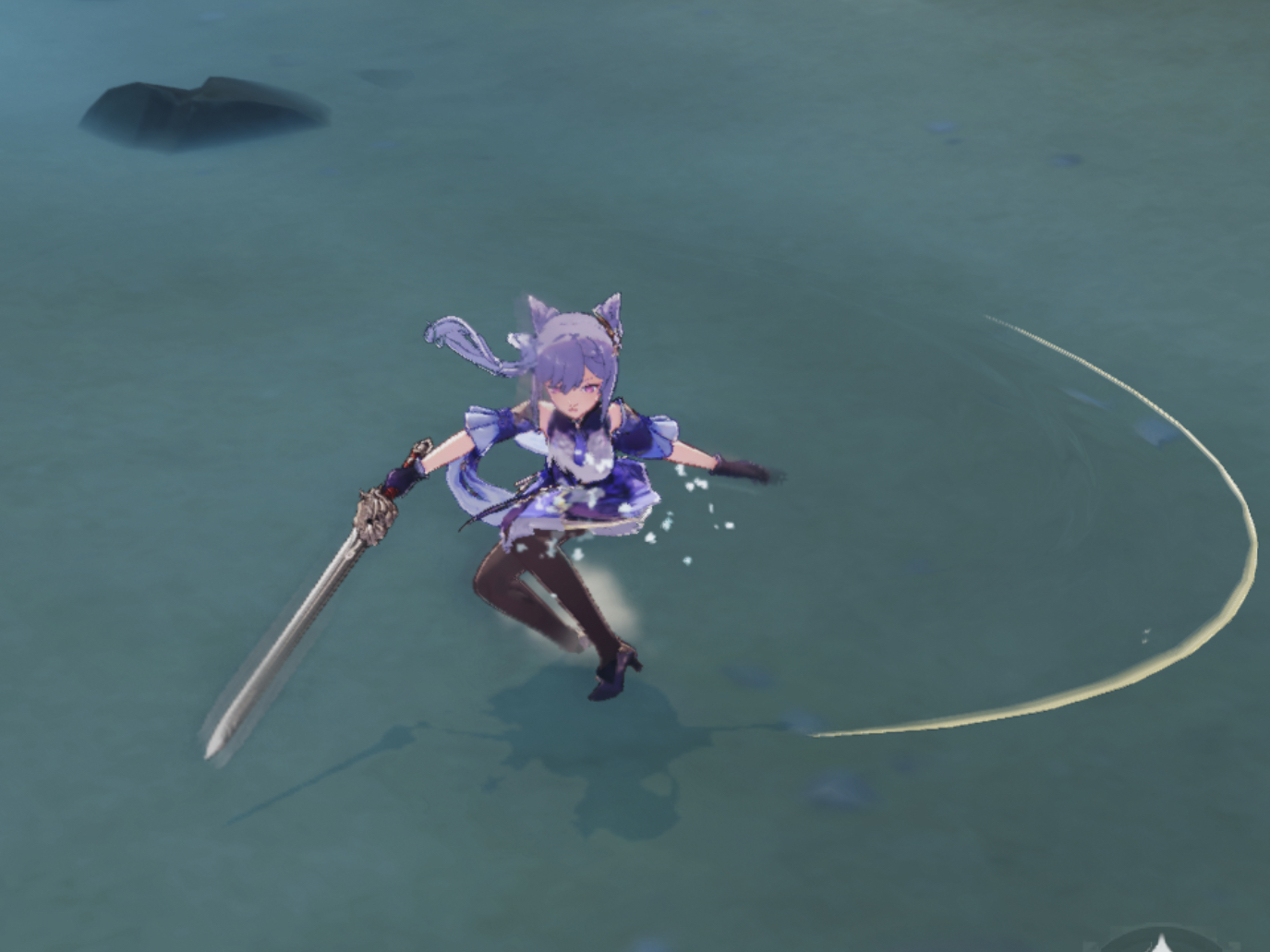 When keqing needs sleep and someone joined my world and said this ...