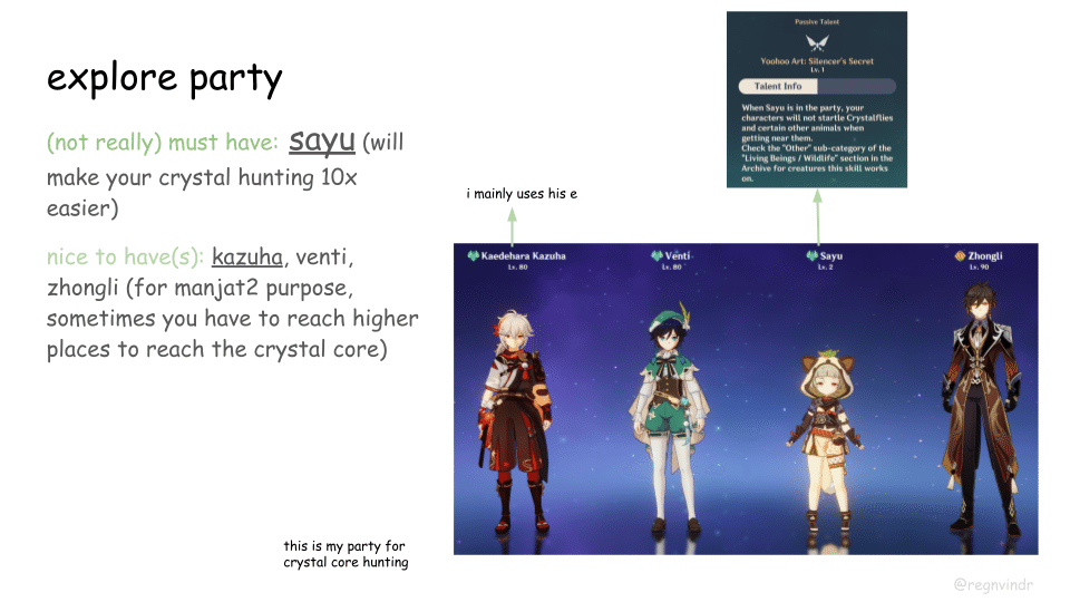 Crystalfly / Crystal Core Farming Route Guide Genshin Impact | HoYoLAB