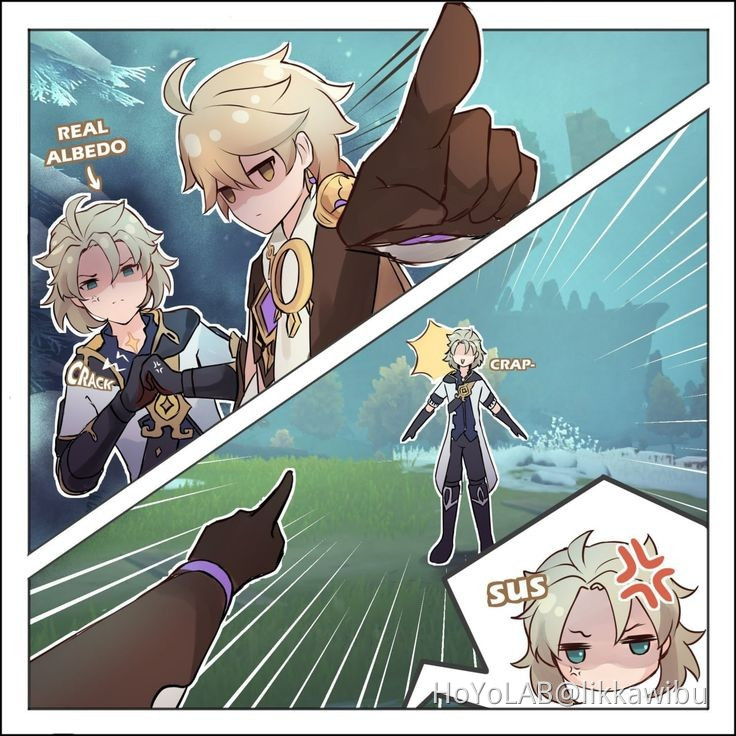 Sus albedo | Genshin Impact | HoYoLAB