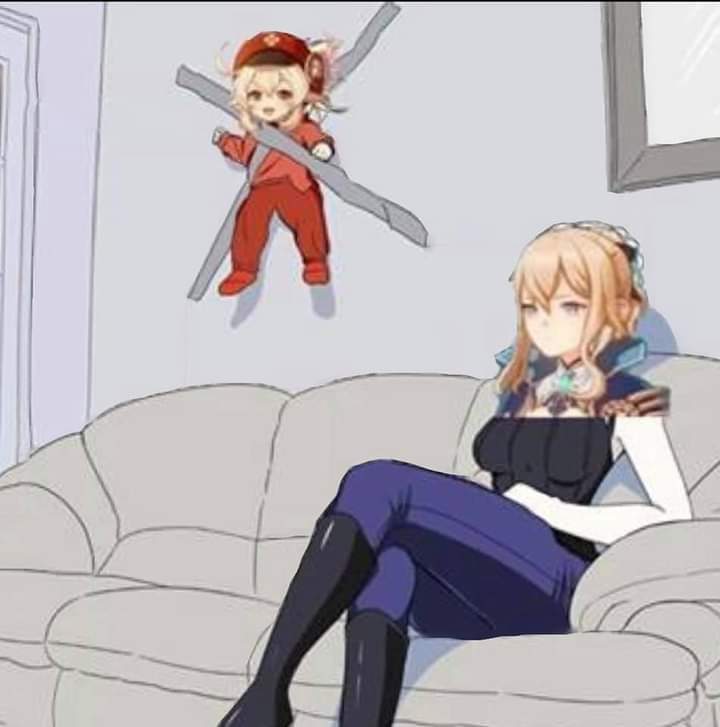 Jean taking care of Klee Genshin Impact | HoYoLAB