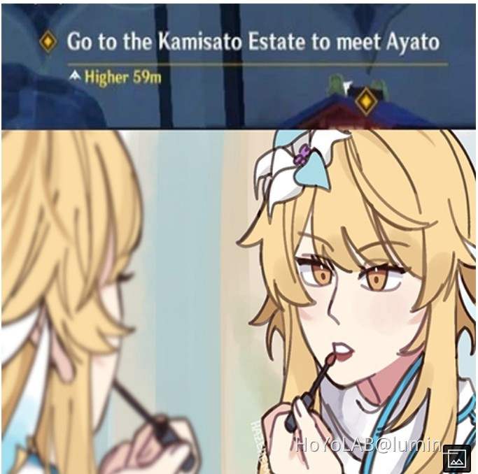 Foi praticamente assim no dia que eu fui conhecer o meu ayato kwksksks ...