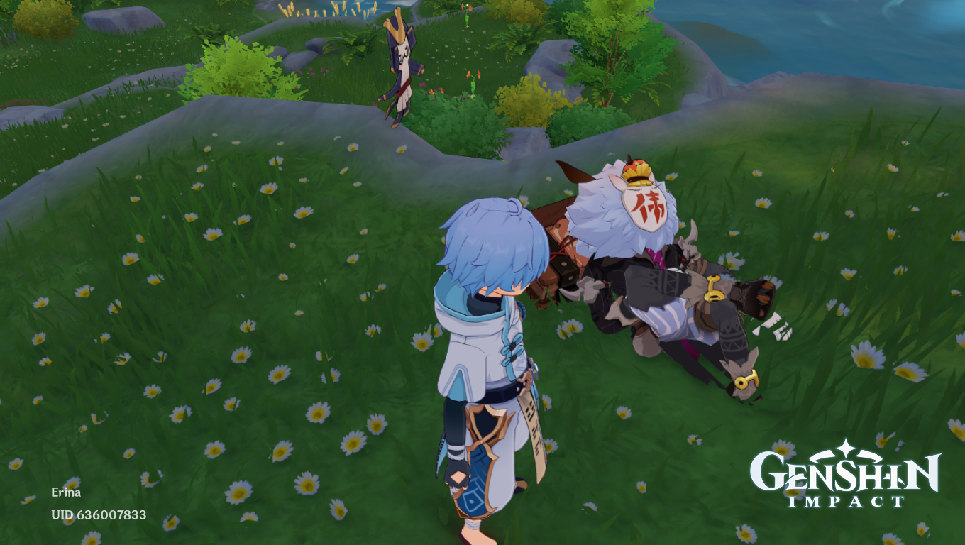 His Favorite Napping Spot Genshin Impact | HoYoLAB