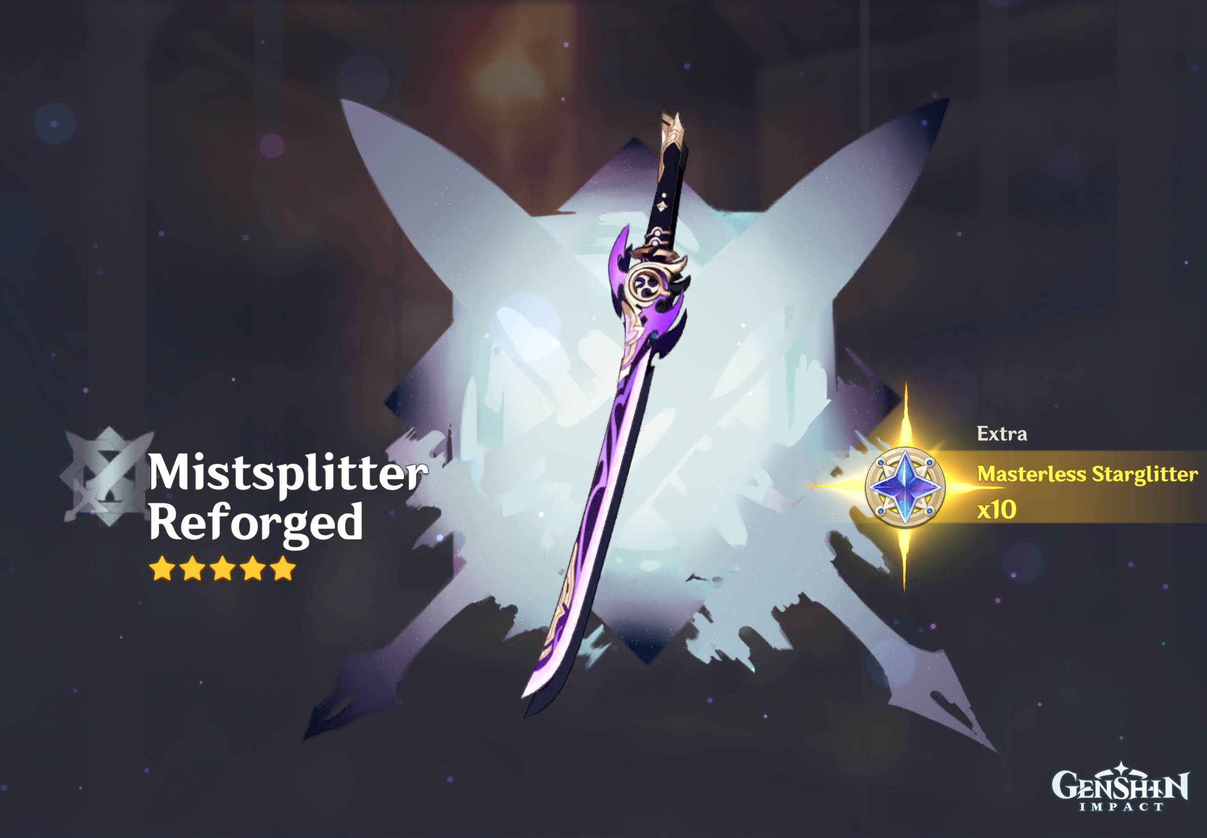 Mist splitter at 5 pity 🥰 Genshin Impact | HoYoLAB