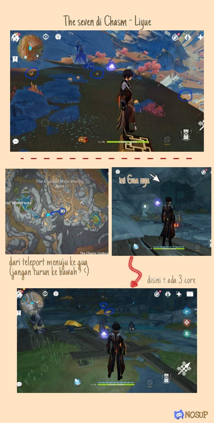 [Farming] Semua Lokasi farming Crystal Core dari Mondstadt - Liyue ...