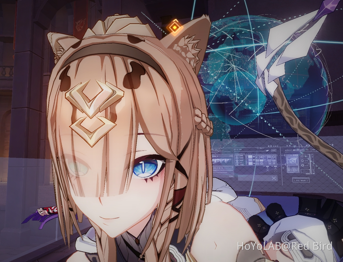 Lying on top table like cat Honkai Impact 3rd | HoYoLAB