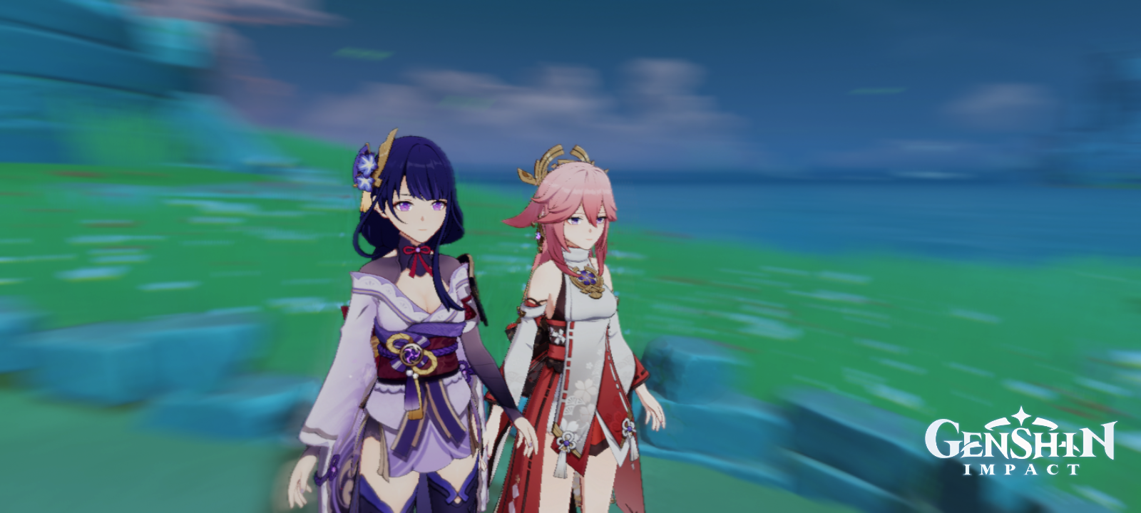 Ei & Miko Genshin Impact | HoYoLAB