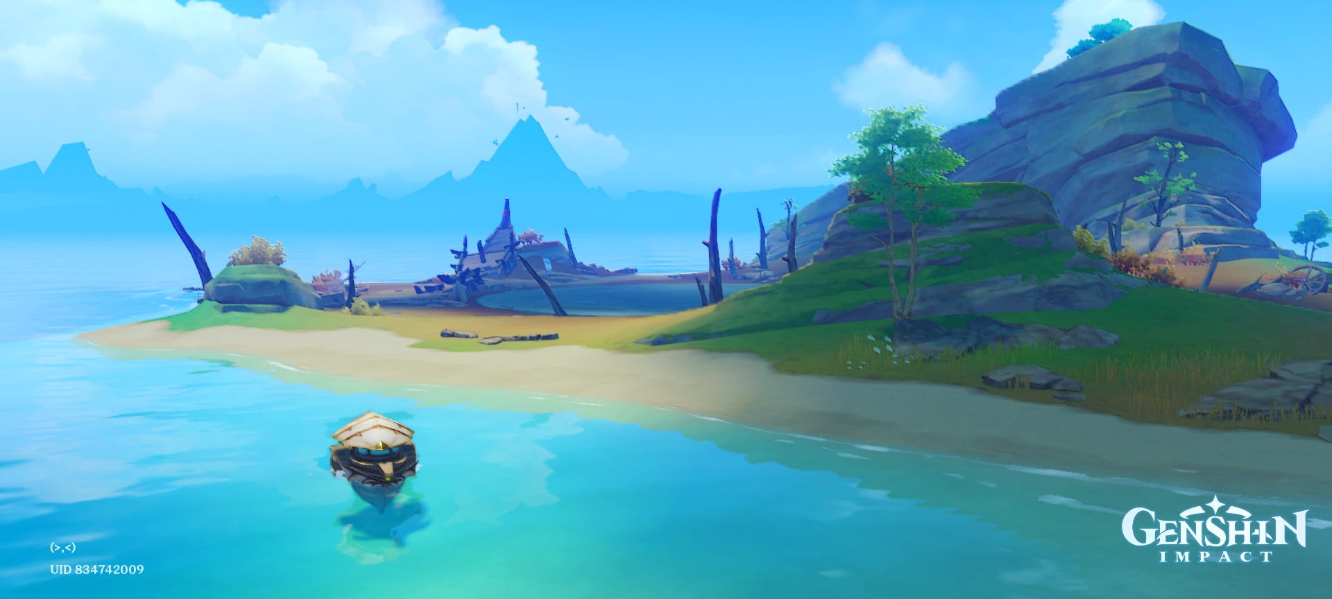 I sailed a boat across Inazuma Genshin Impact | HoYoLAB