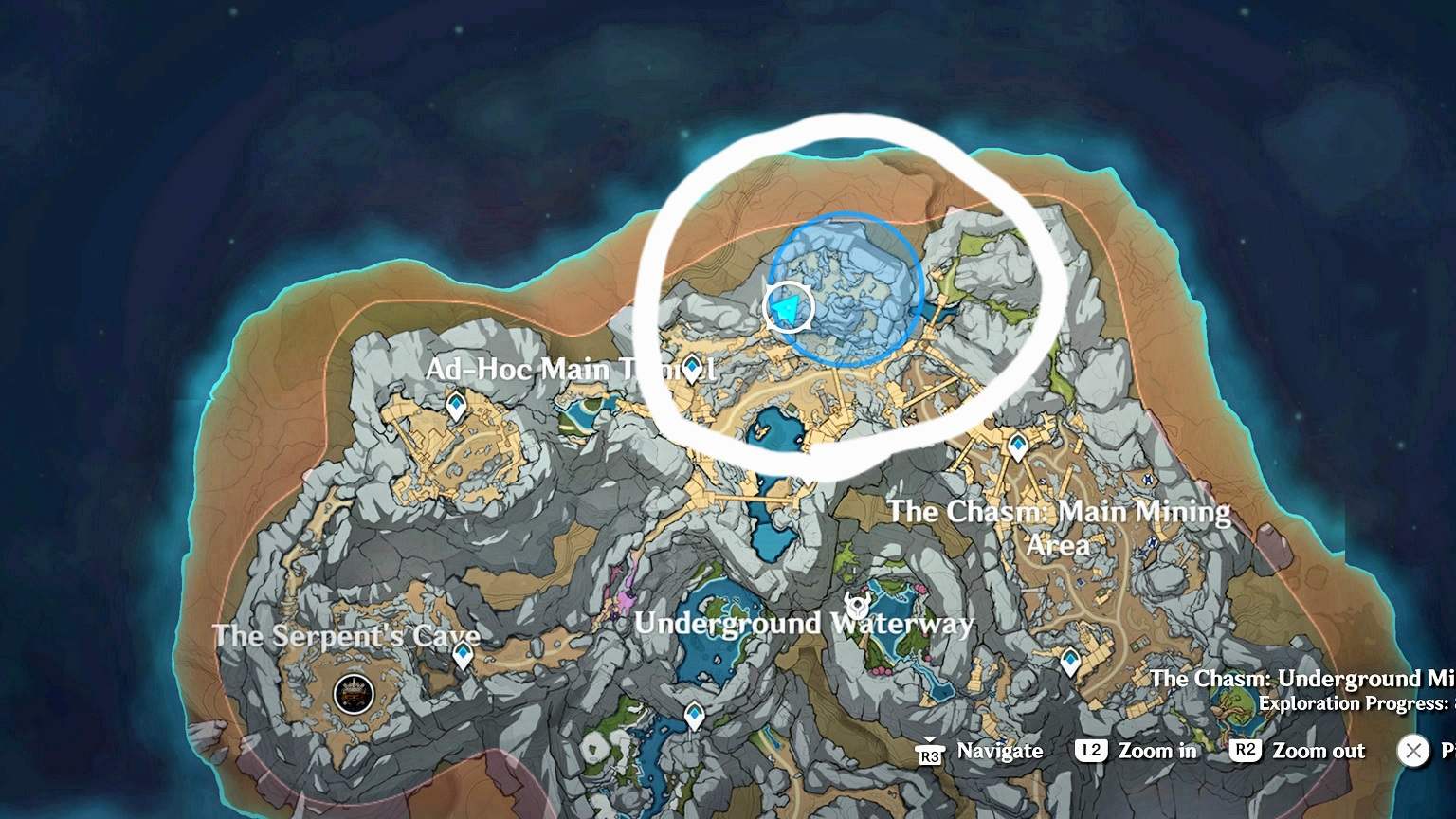 Collecting Lumenspar(The Underground Chasm) Genshin Impact | HoYoLAB