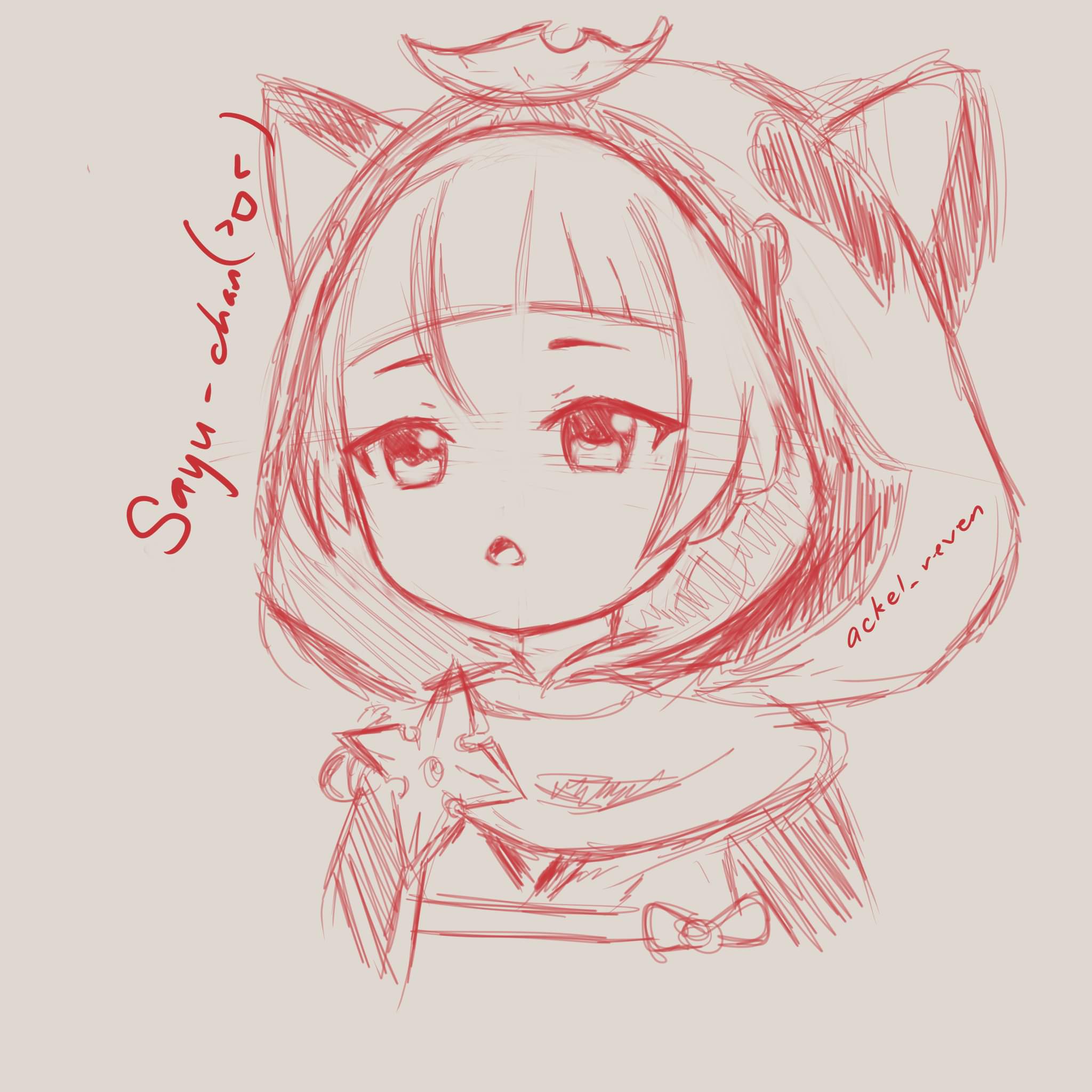 fanart sketch of Sayu Genshin Impact | HoYoLAB