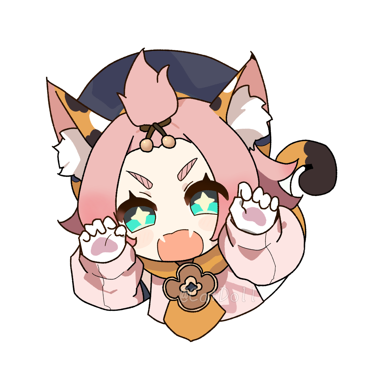 Raarr!!! Diona Emoticon! Genshin Impact | HoYoLAB