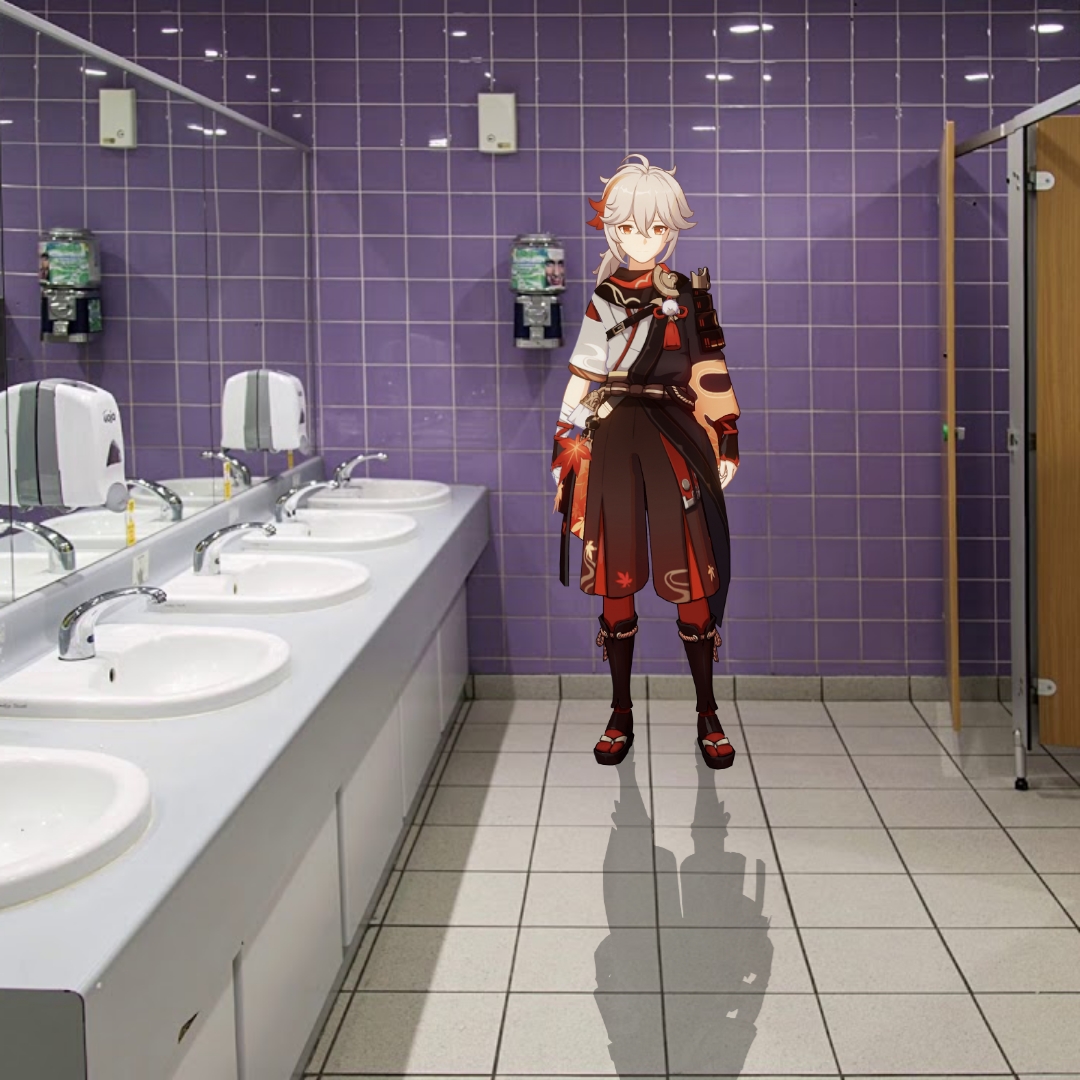 Bathroom Kazuha Genshin Impact | HoYoLAB