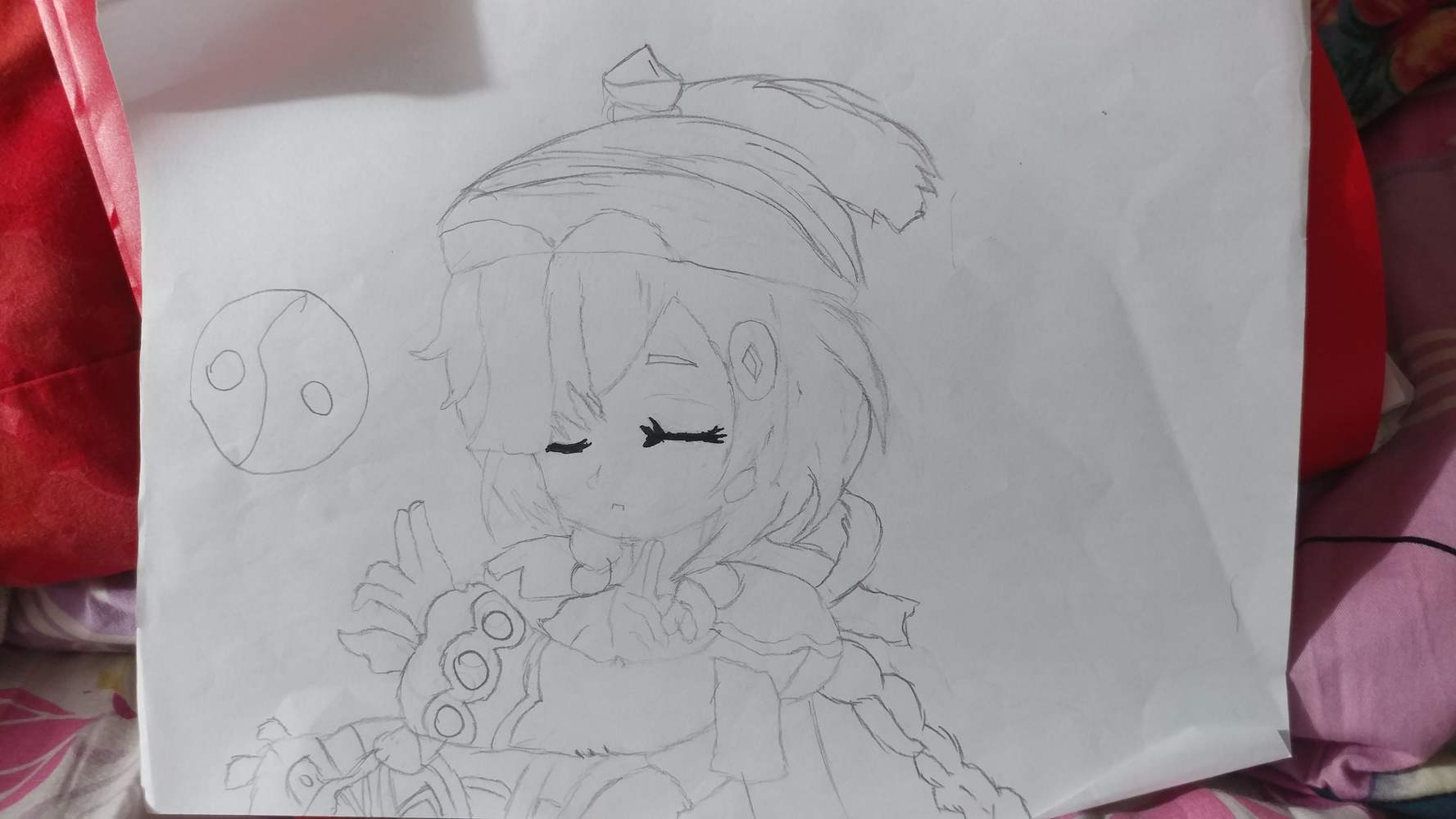 Qiqi drawing (the original drawing is not mine but I did drew this from ...