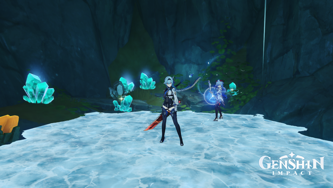 Cryo girls farming some crystals Genshin Impact | HoYoLAB