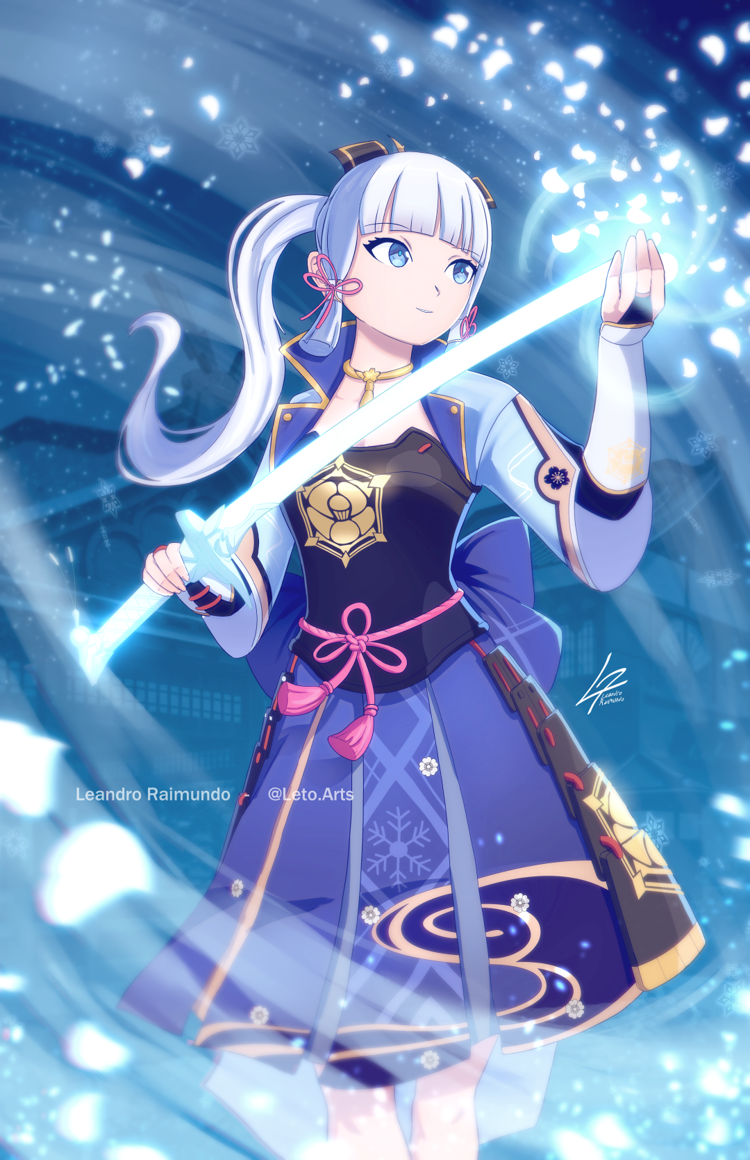 Ayaka fanart Genshin Impact | HoYoLAB