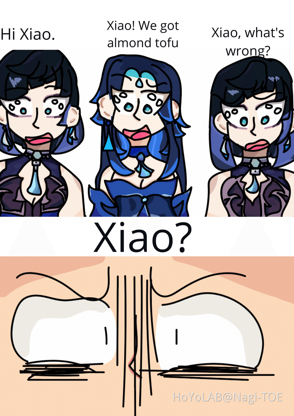 Small Xiao comic Genshin Impact | HoYoLAB