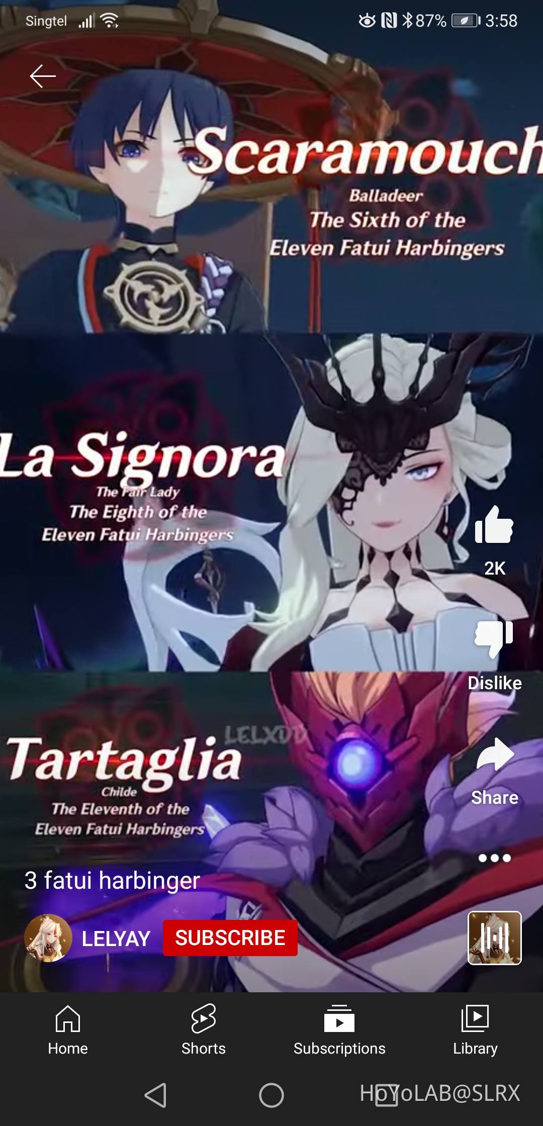 All the futui's we have met Genshin Impact | HoYoLAB