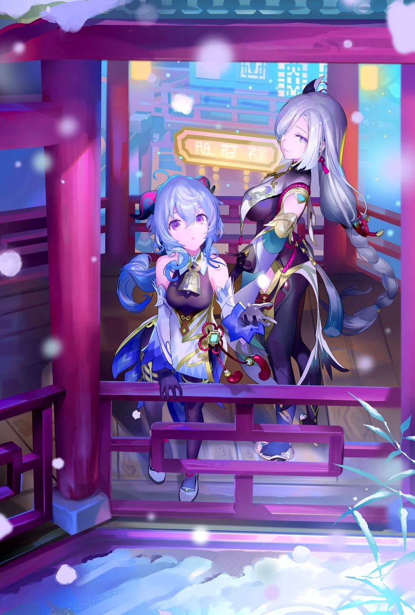 Banner cryo? waifus cryo ️ (ARTISTA:Leenim) Genshin Impact | HoYoLAB