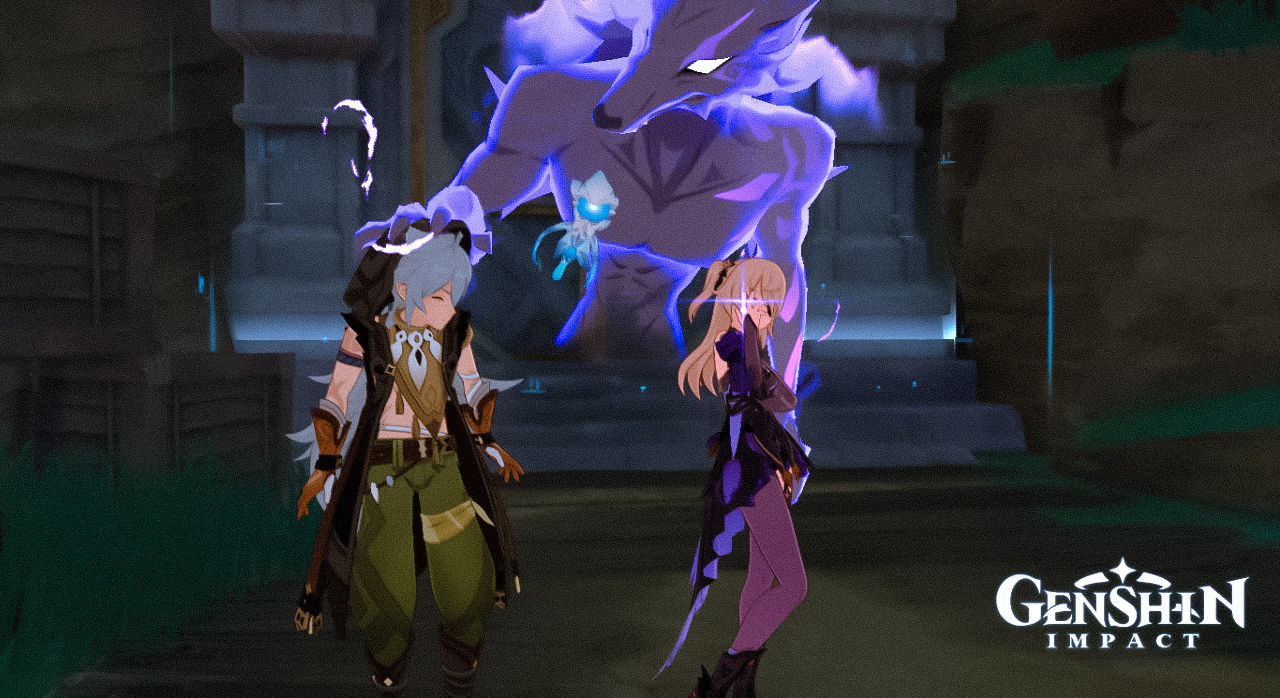 Razor & Fischl Genshin Impact | HoYoLAB
