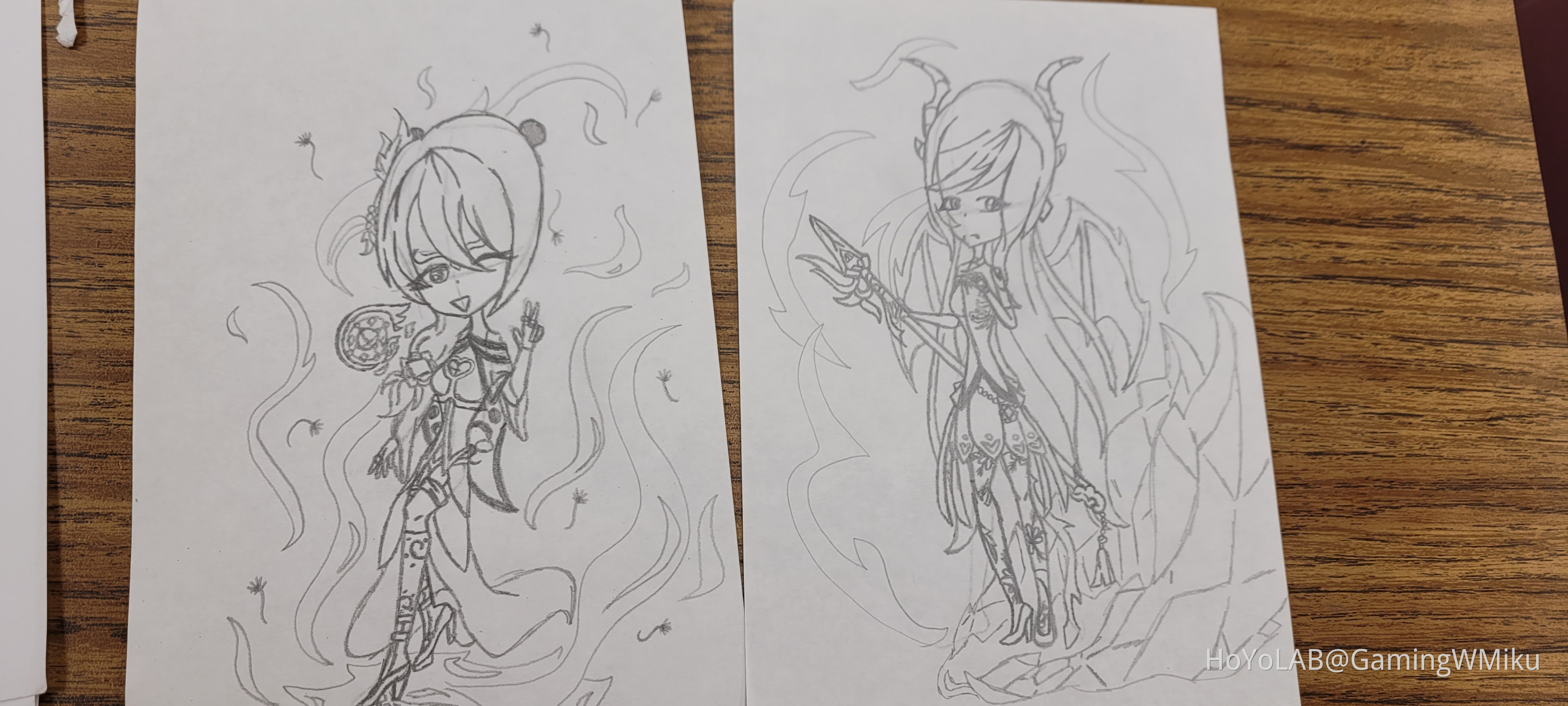 Me and My Friends Genshin OC Wish art Genshin Impact | HoYoLAB