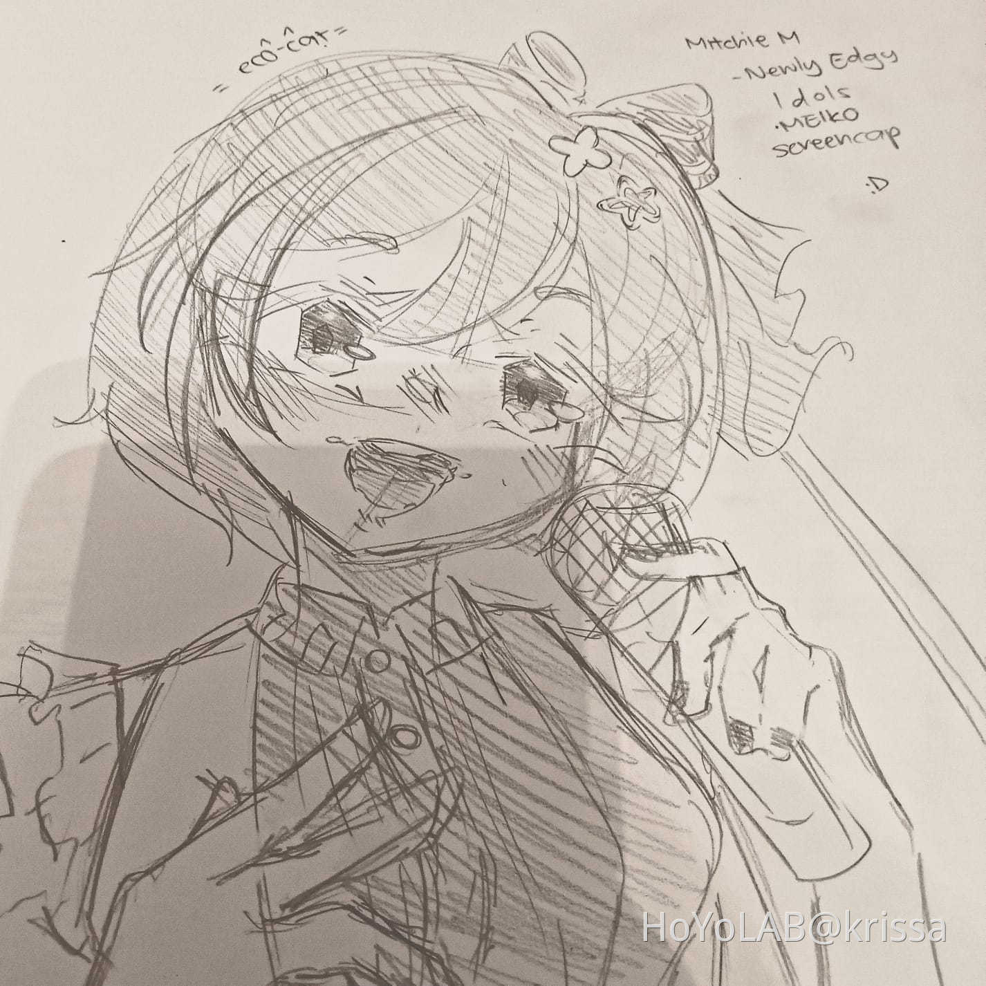 chibi meiko sketch:] | HoYoLAB