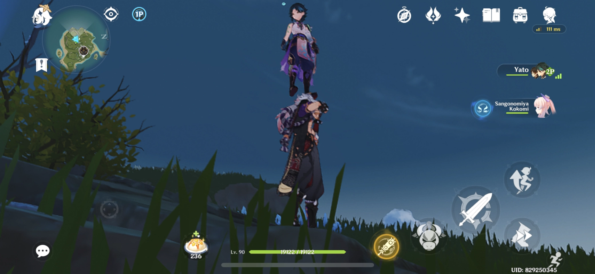 Xiao standing on Itto Genshin Impact | HoYoLAB