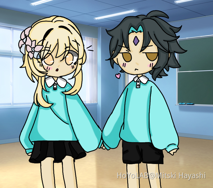 Xiao x Lumine Genshin Impact | HoYoLAB