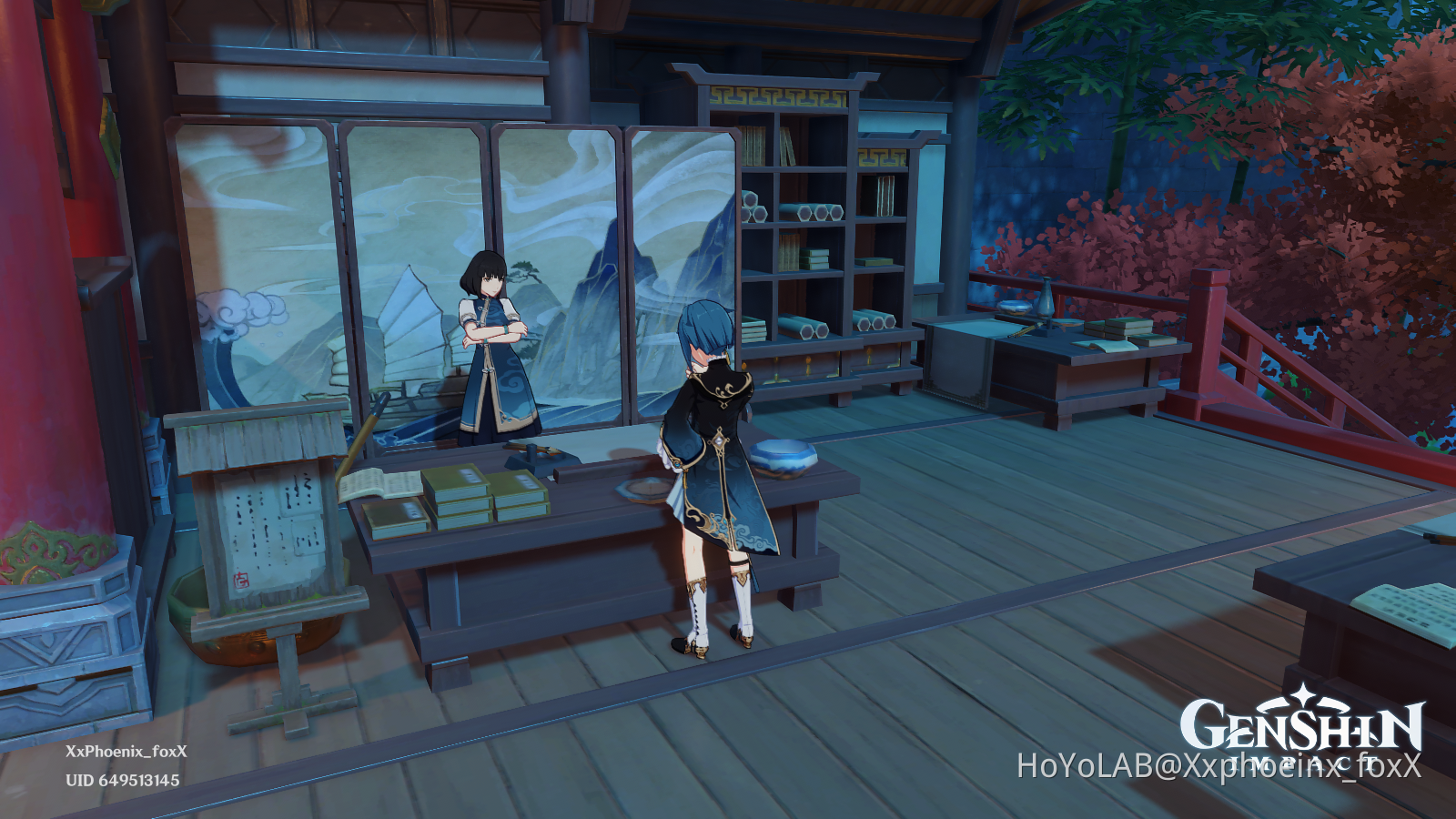 wanwen bookstore Genshin Impact | HoYoLAB