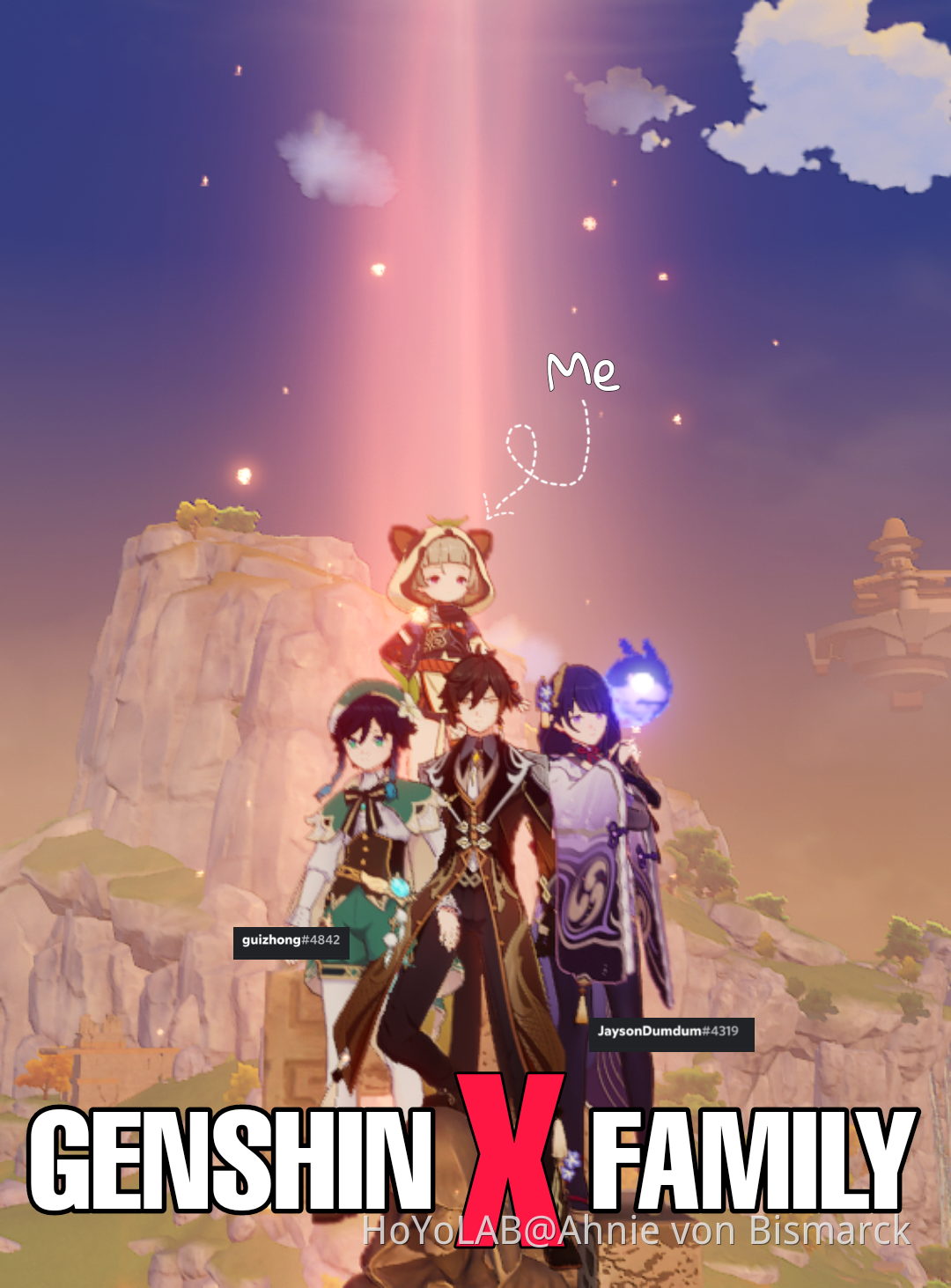 My Archon Family Genshin Impact | HoYoLAB