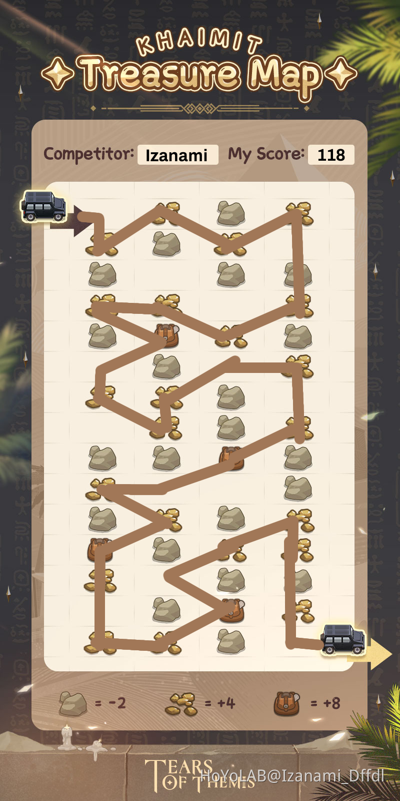 Khaimit Treasure Map Tears of Themis | HoYoLAB