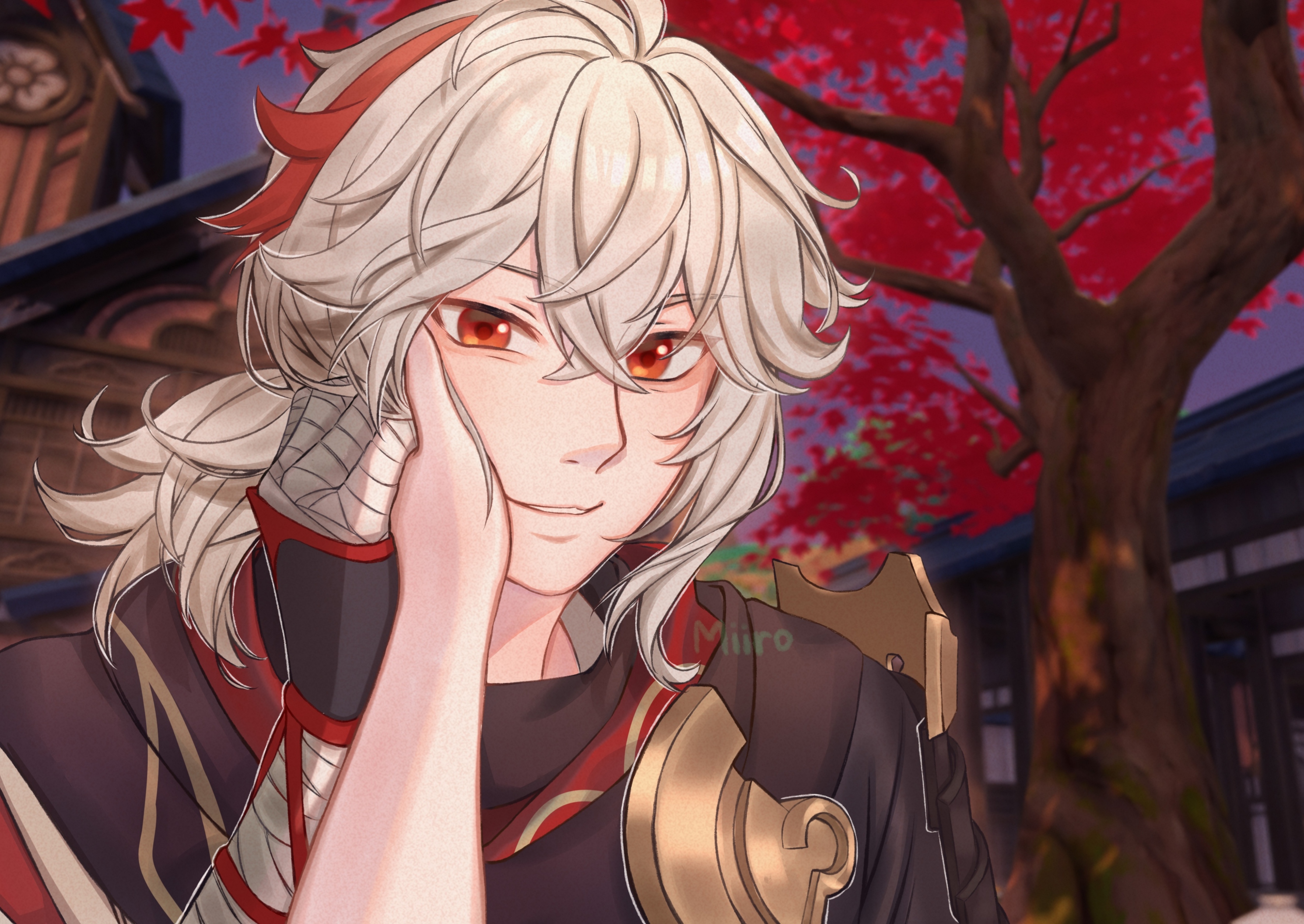 Under the Maple Tree Genshin Impact | HoYoLAB