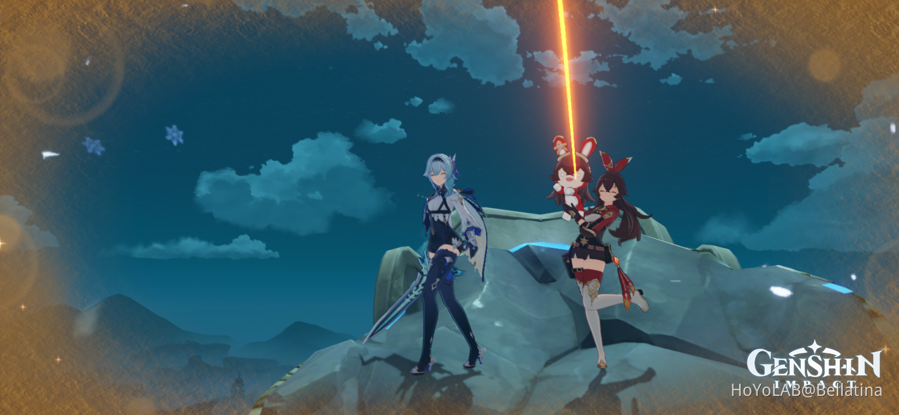 Genshin Duo Poses:D | Genshin Impact | HoYoLAB