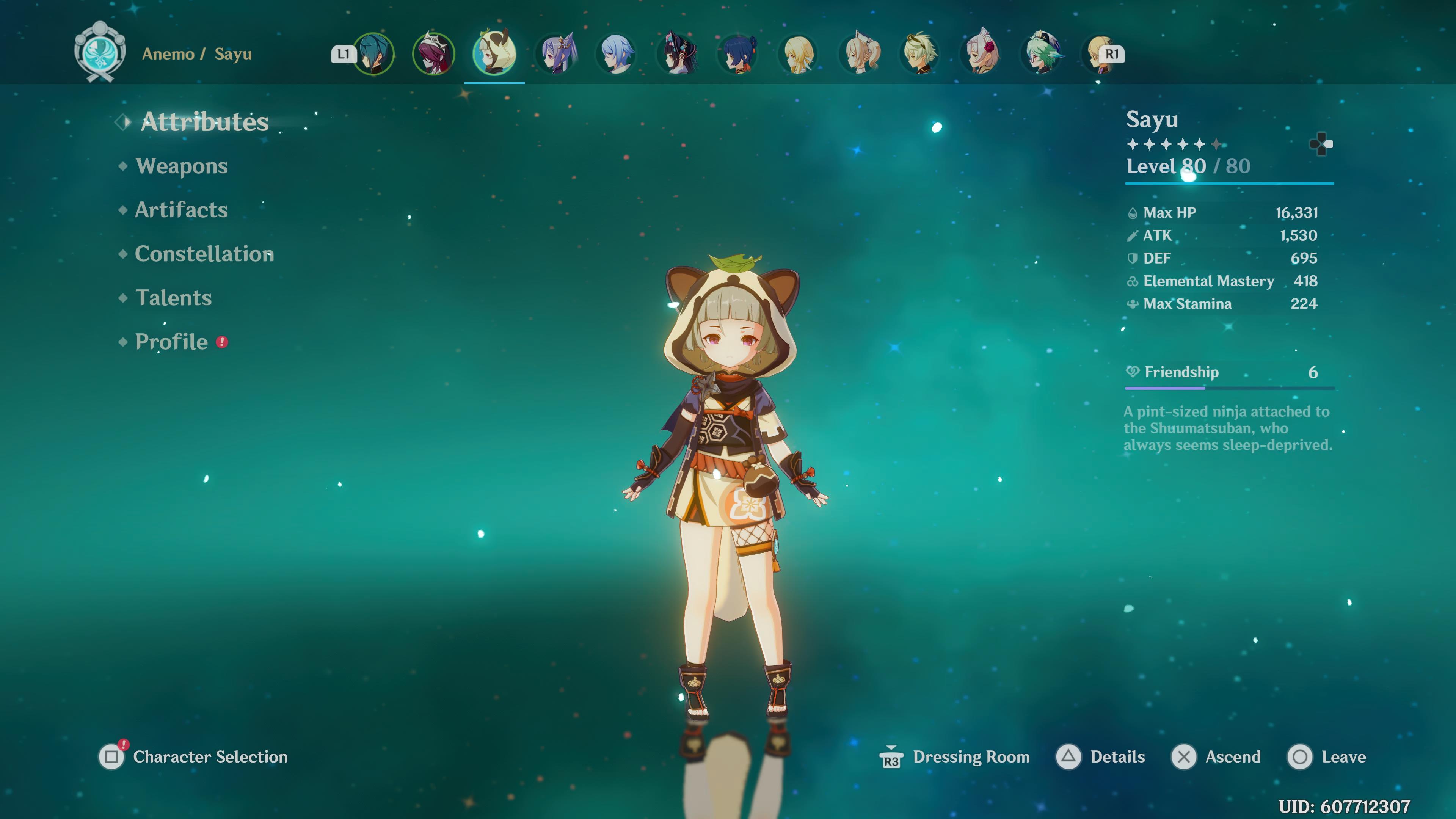 My Sayu build @ C6 Genshin Impact | HoYoLAB