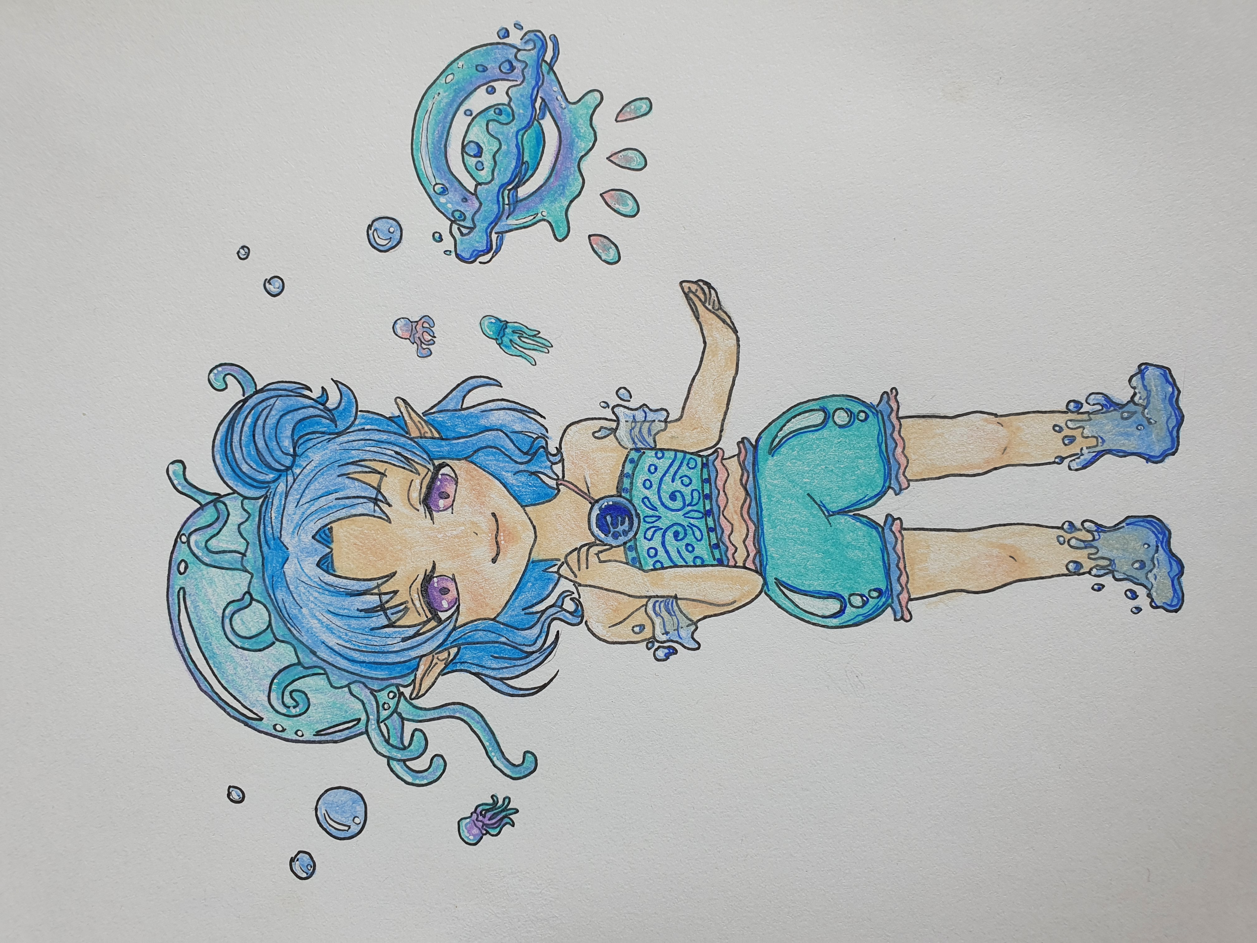 Original Character Design - Haizhe Genshin Impact | HoYoLAB