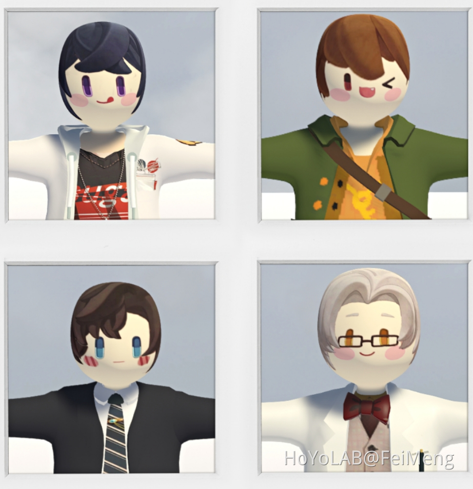 made four models in Human fall flat Tears of Themis | HoYoLAB