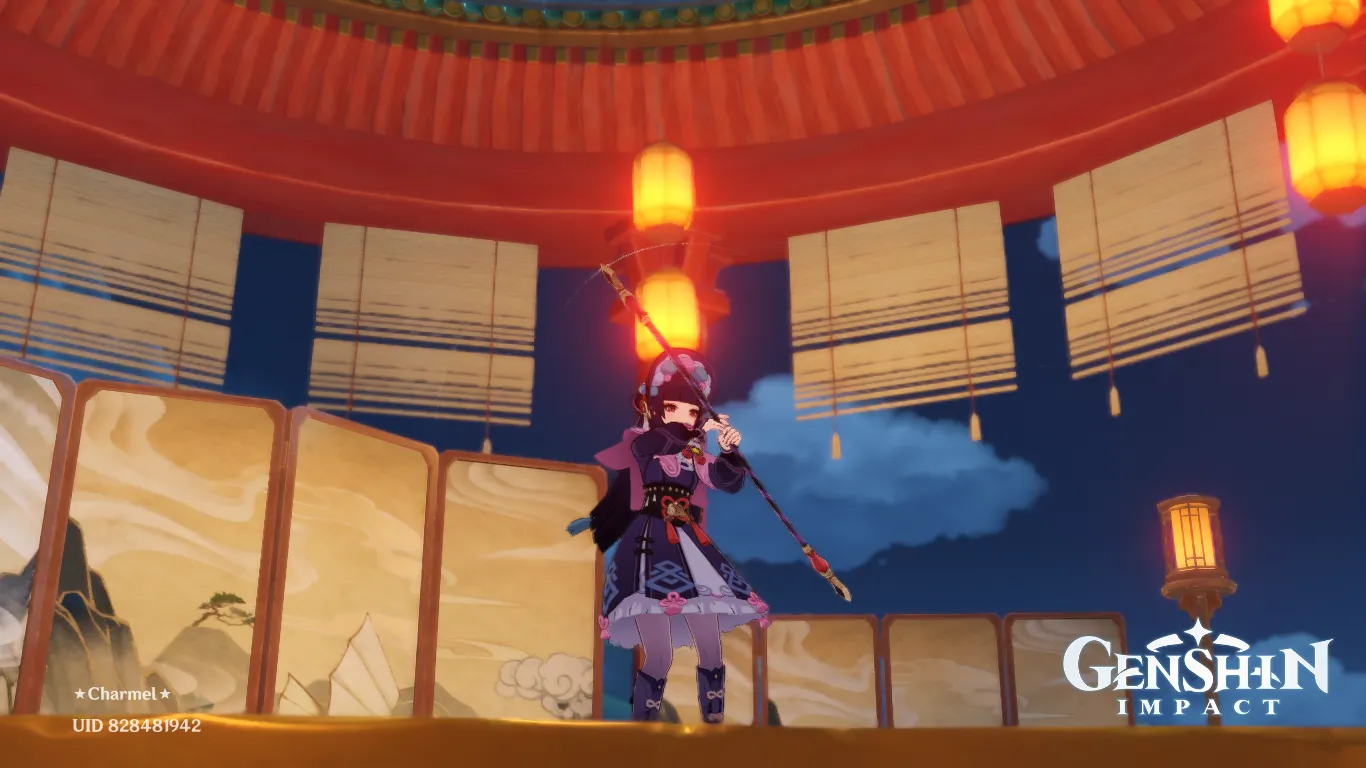 Ms. Yunjin's nightly performance Genshin Impact | HoYoLAB