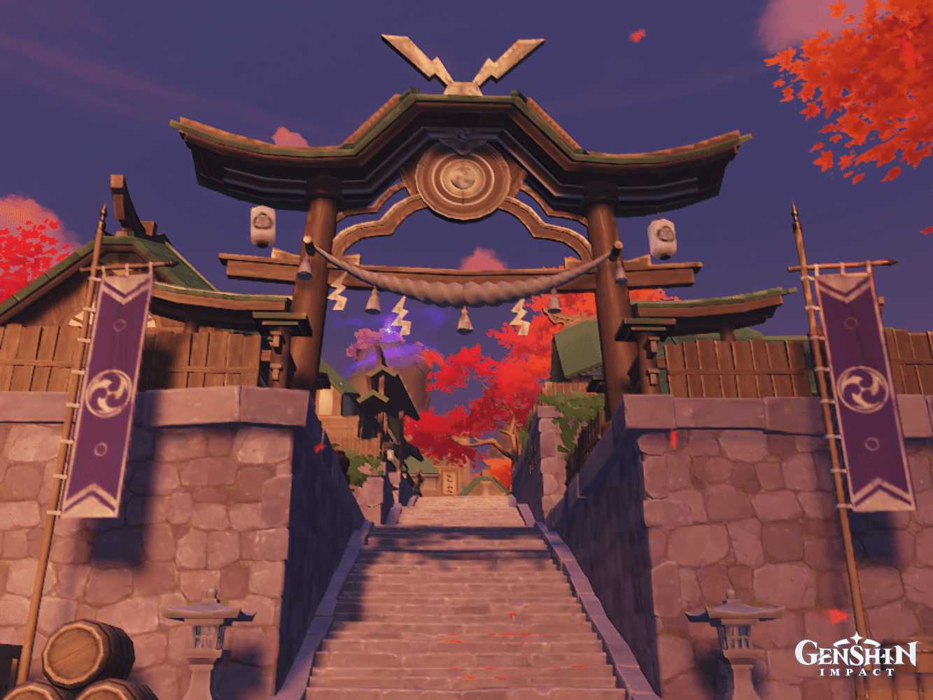 Some aesthetic Inazuma scenery Genshin Impact | HoYoLAB