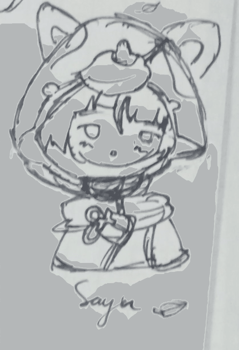 tried drawing sayu Genshin Impact | HoYoLAB