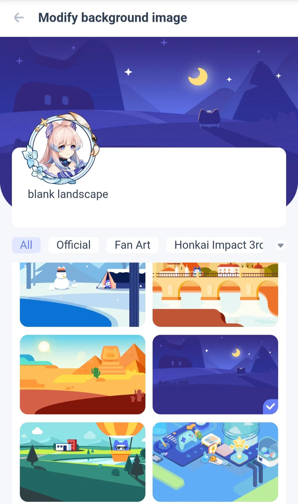 Profile banners | HoYoLAB