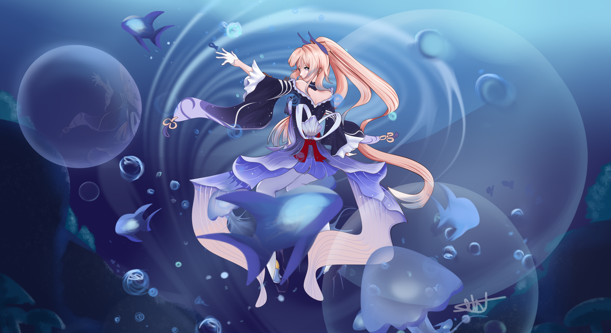 Deep in the Sea Genshin Impact | HoYoLAB