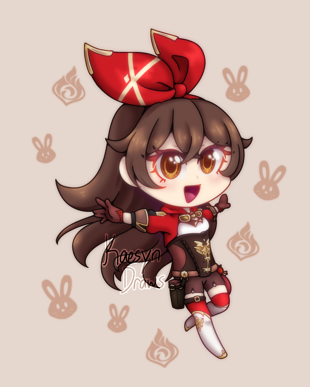 Amber 🔥 Fan Art Genshin Impact | HoYoLAB